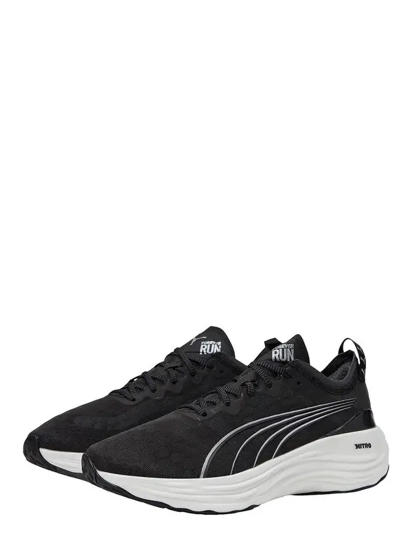 PUMA Foreverrun Nitro Athletic Sneakers - Black
