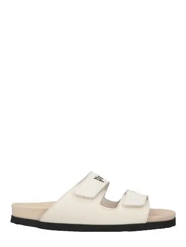 Palm Angels Leather Sandals - Beige