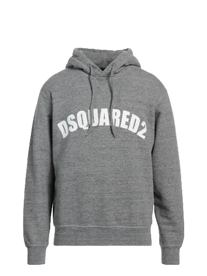 Dsquared2 Cotton Fleece Sweatshirt - Grey