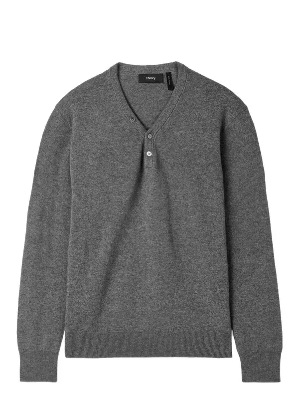 Theory Cashmere Sweater - Gray