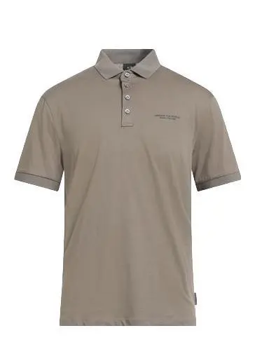 Armani Exchange Polo Shirt Plum Size Cotton - Beige