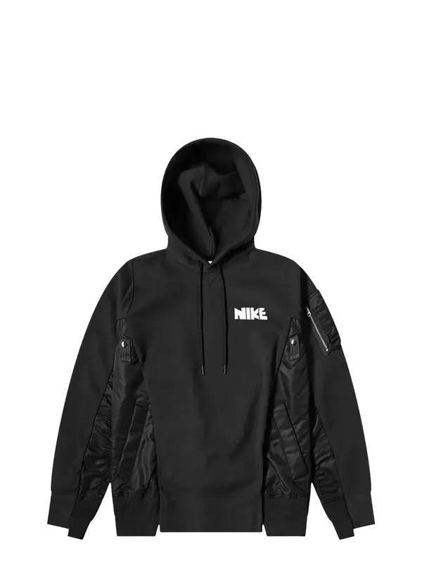 Nike X Sacai Hoodie - Black