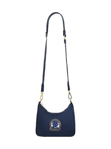 Stoney Clover Lane Dallas Cowboys Curved Crossbody Bag - Navy