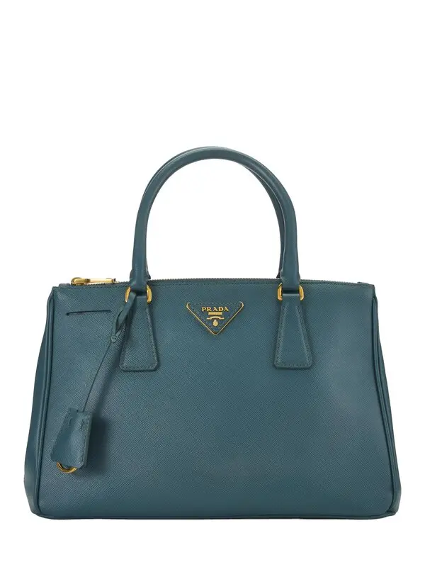 Prada Saffiano Executive Tote - Blue