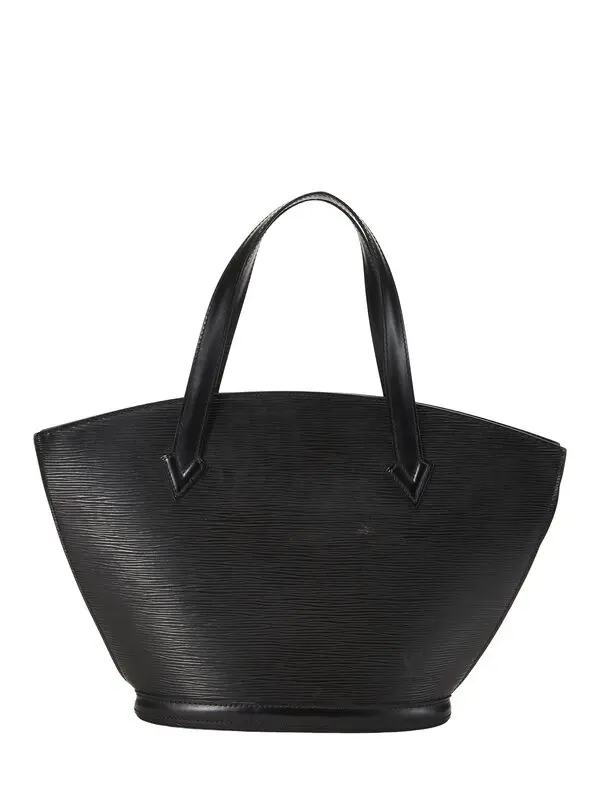 LOUIS VUITTON Epi St. Jacques Top Handle Bag - Black