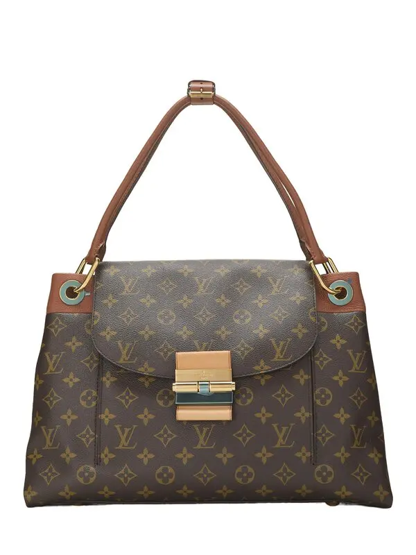 LOUIS VUITTON Monogram Canvas Olympe - Brown