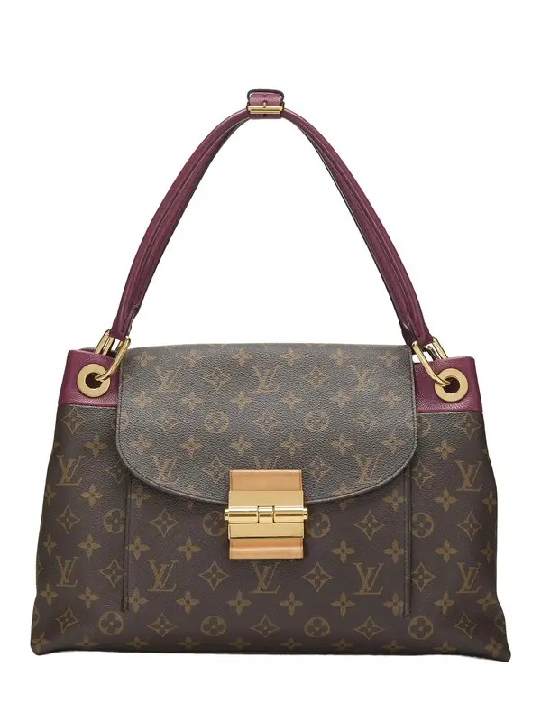 LOUIS VUITTON Monogram Canvas Olympe - Brown