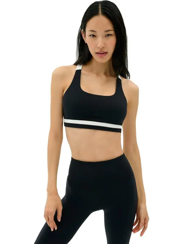 Splits59 Miles Rigor Bra - Black/white