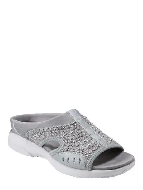 Easy Spirit Traciee Sport Slide Sandal - Grey