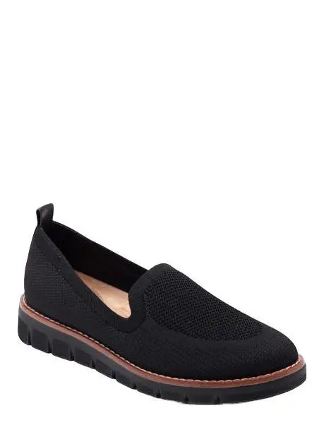 Easy Spirit Valina Knit Slip-on Shoe - Black/black