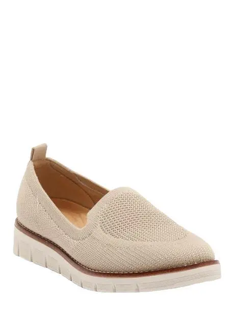 Easy Spirit Valina Knit Slip-on Shoe - Light Natural