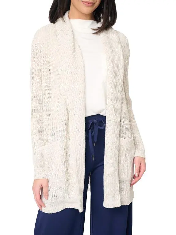 GIBSONLOOK Shawl Collar Cardigan - Natural