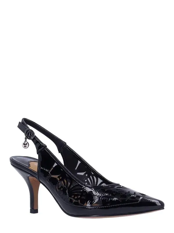J. Reneé Vanani Slingback Pumps - Black