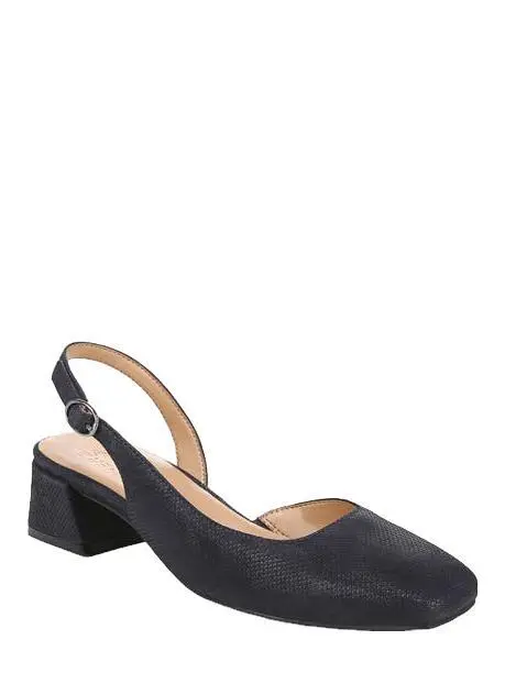 Naturalizer Jayla D'orsay Slingback Pumps - Istmo Navy Leather