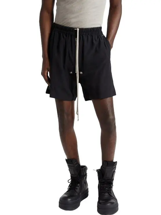 Rick Owens Lido Bela Boxing Shorts - Black