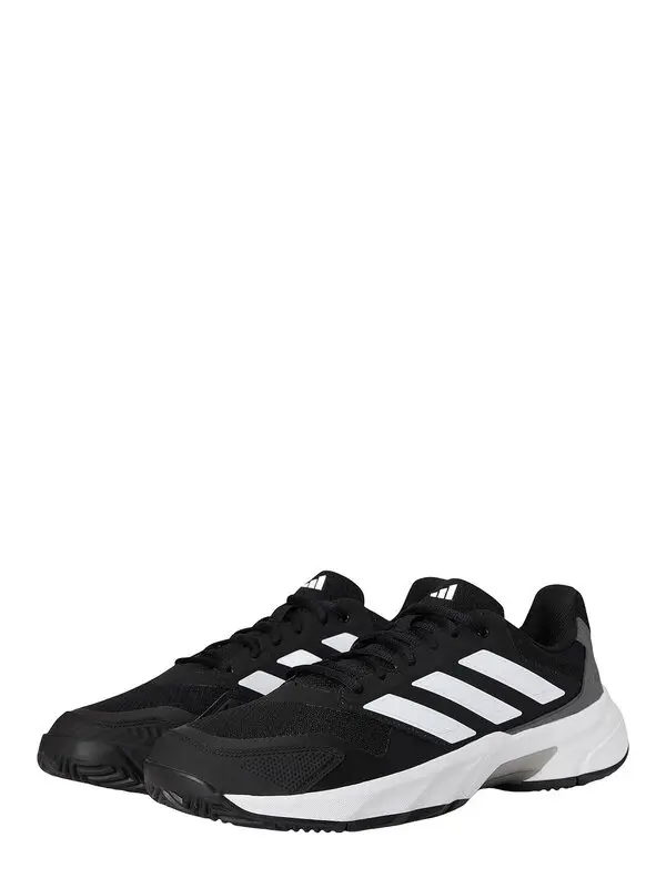 Adidas Courtjam Control 3 Tennis Sneakers - Black