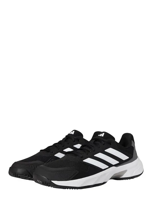 Adidas Courtjam Control 3 Tennis Shoes - Black