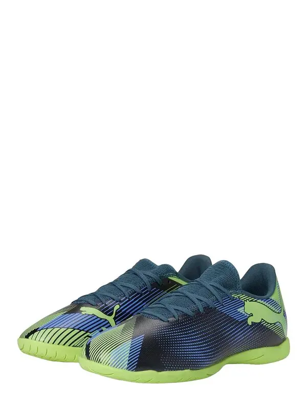 PUMA Future 7 Play Indoor Training Soccer Cleats - Black