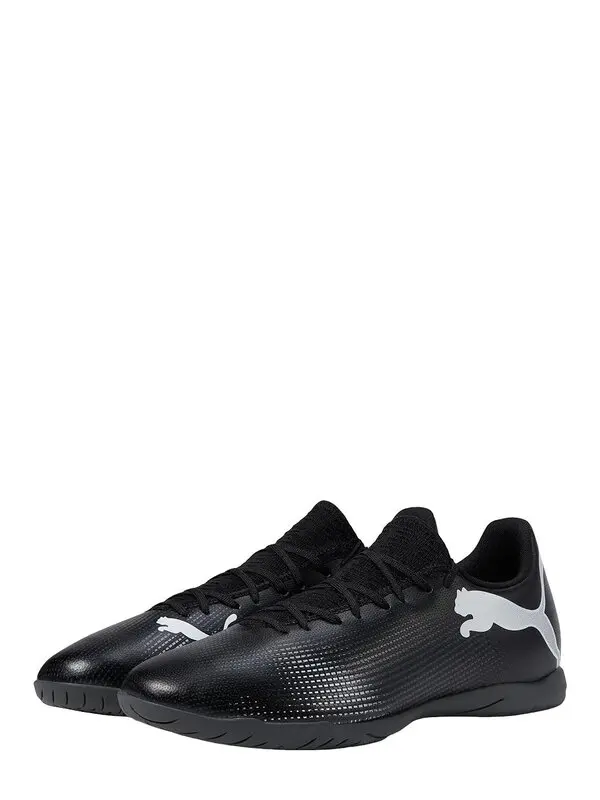 PUMA Future 7 Play Indoor Training Soccer Cleats - Black