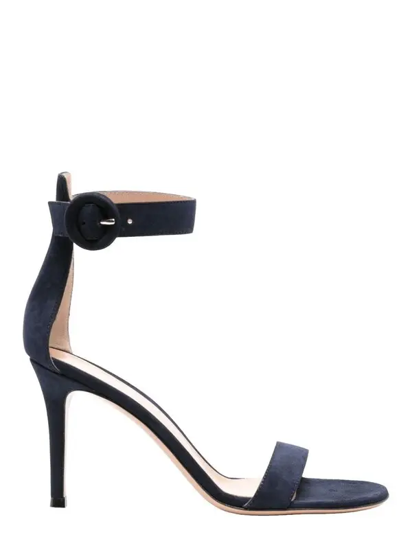 GIANVITO ROSSI Ricca 95mm Sandals - Blue