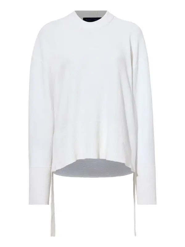 Proenza Schouler Amy Boucle Sweatshirt - White