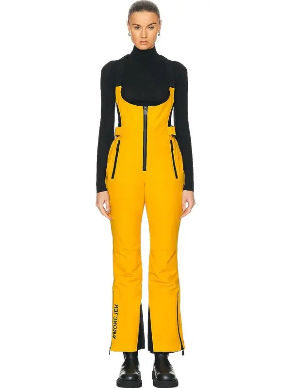Moncler Ski Suit - Yellow