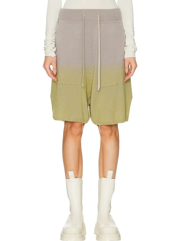 Rick Owens X Moncler Long Boxer Short - Acid Degrade