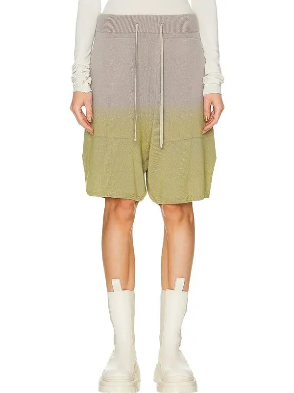 Rick Owens X Moncler Long Boxer Short - Acid Degrade