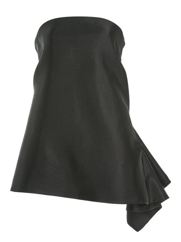 Maticevski Laure Strapless Top - Black