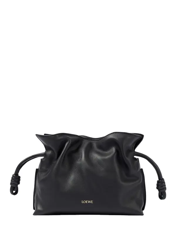 Loewe Flamenco Mini Clutch - Black