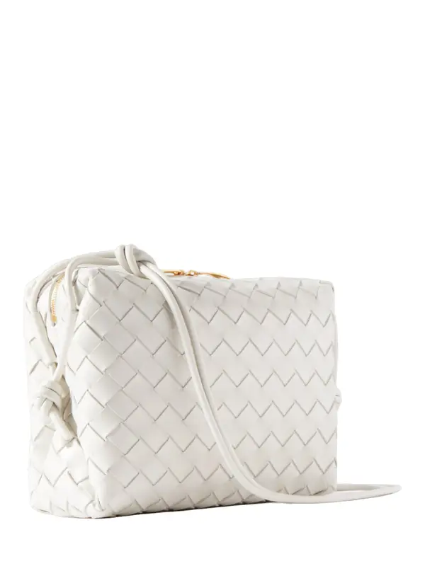 Bottega Veneta Small Drop Loop Crossbody Bag - White