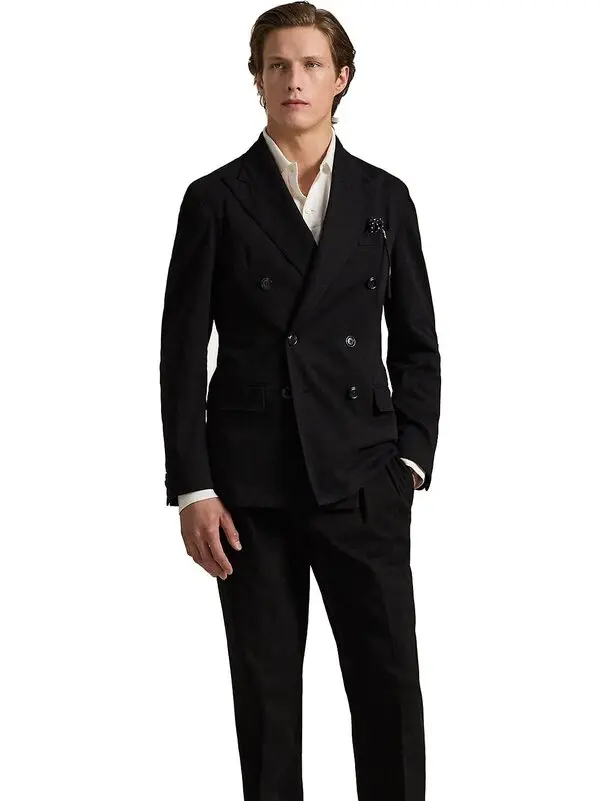 Ralph Lauren Stretch Chino Suit Trouser - Polo Black