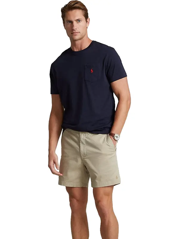 Ralph Lauren 6-inch Polo Prepster Stretch Chino Short - Khaki Tan