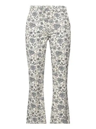 Pinko Floral Design Straight Leg Chinos - Beige
