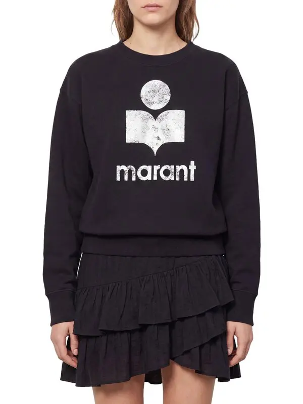 Isabel Marant Étoile Logo Sweatshirt - Black