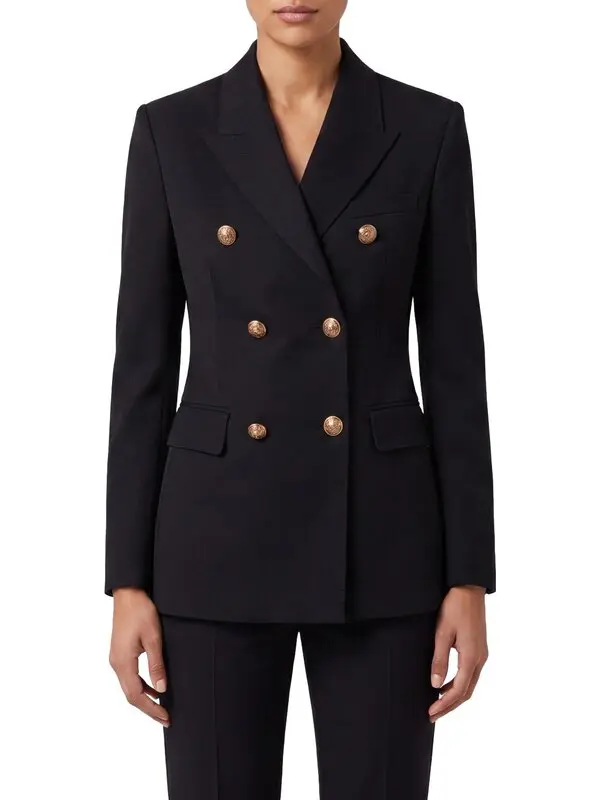 GOLDEN GOOSE Double Breasted Jacket - Black