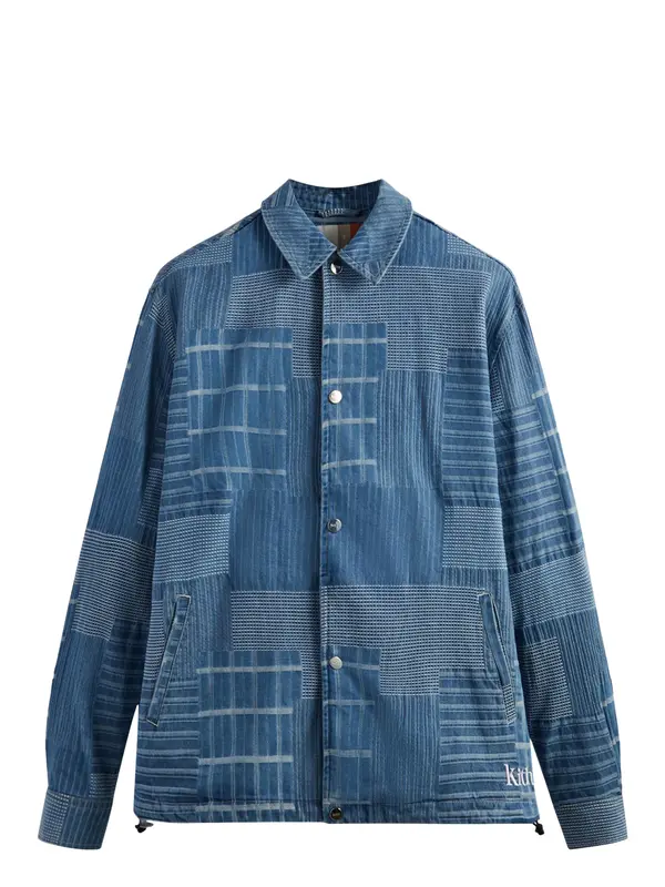 Kith Jacquard Coaches Jacket - Blue
