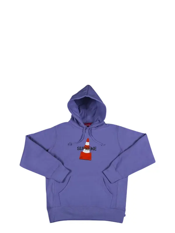 Supreme Cone Hooded Sweatshirt - Purple
