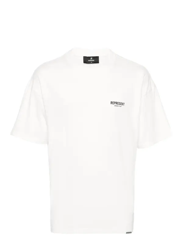 REPRESENT Owners' Club Cotton T-shirt - White