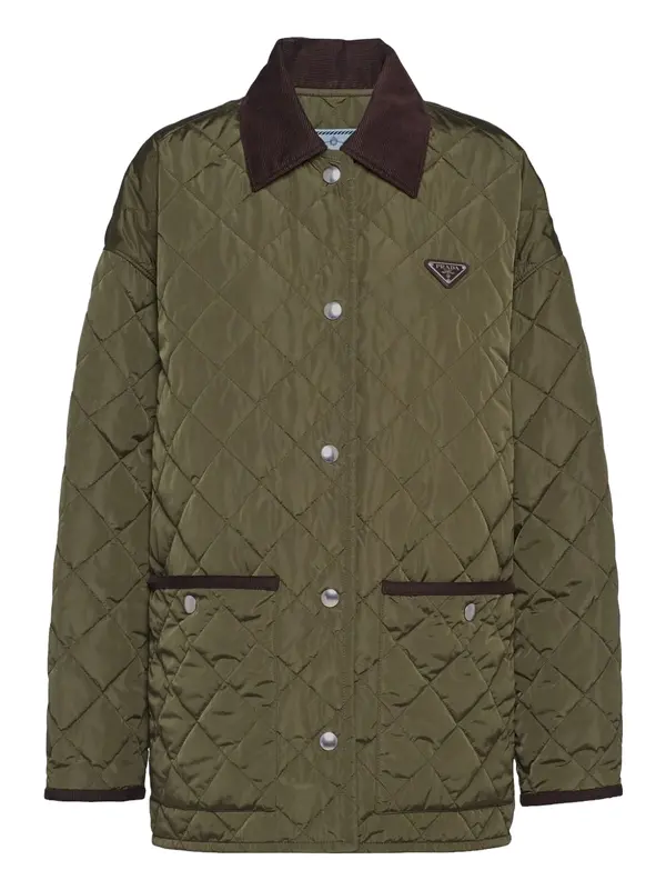Prada Light Re-nylon Jacket - Green