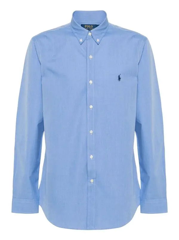 Polo Ralph Lauren Polo Pony-motif Shirt - Blue