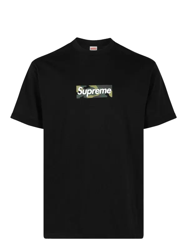 Supreme Box Logo Cotton T-shirt - Black