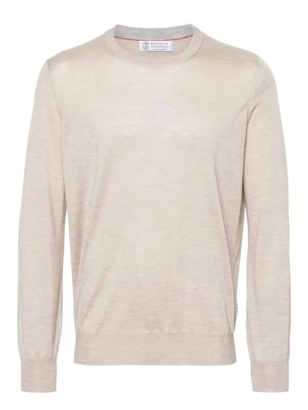 Brunello Cucinelli Fine-knit Jumper - Neutrals