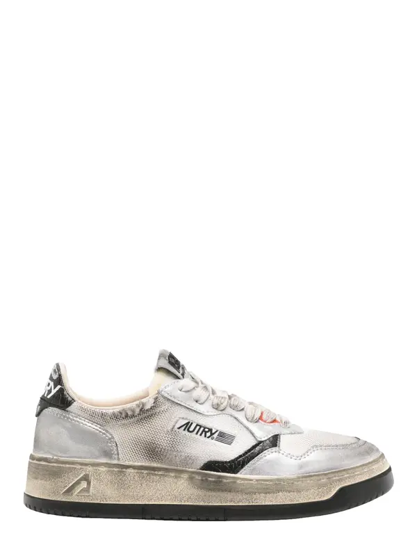 AUTRY Medalist Supervintage Lace-up Sneakers - Grey