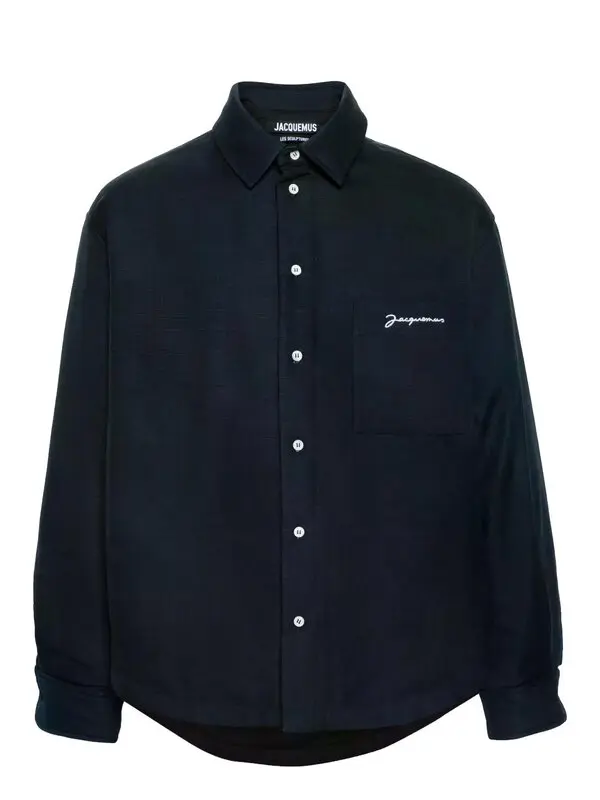 Jacquemus La Chemise Boulanger Shirt Jacket - Blue