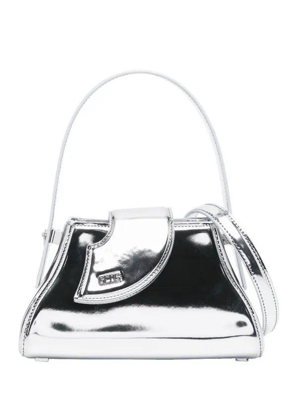 Gcds Small Comma Tote Bag - Silver