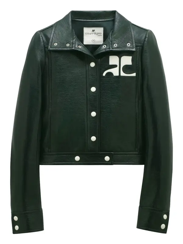 COURREGES Reedition Vinyl Jacket - Green