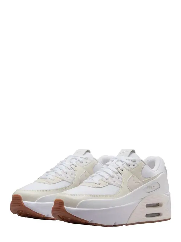 Nike Max 90 Lv8 Platform Sneakers - 111 White/sail
