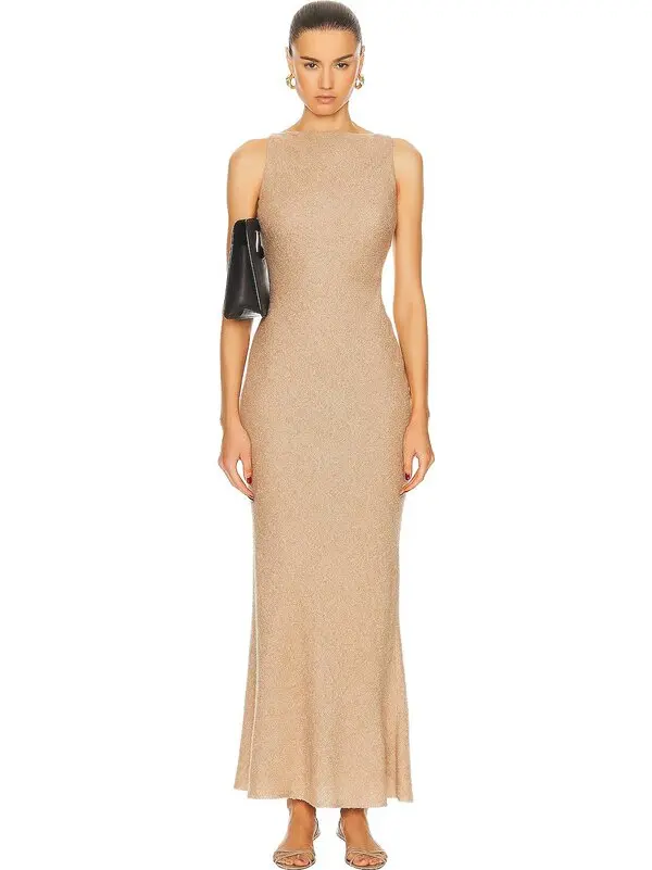 Gabriela Hearst Seren Dress - Camel