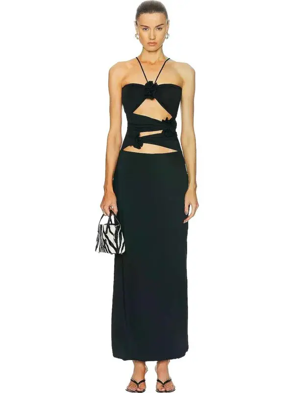 MAYGEL CORONEL Veranera Maxi Dress - Black